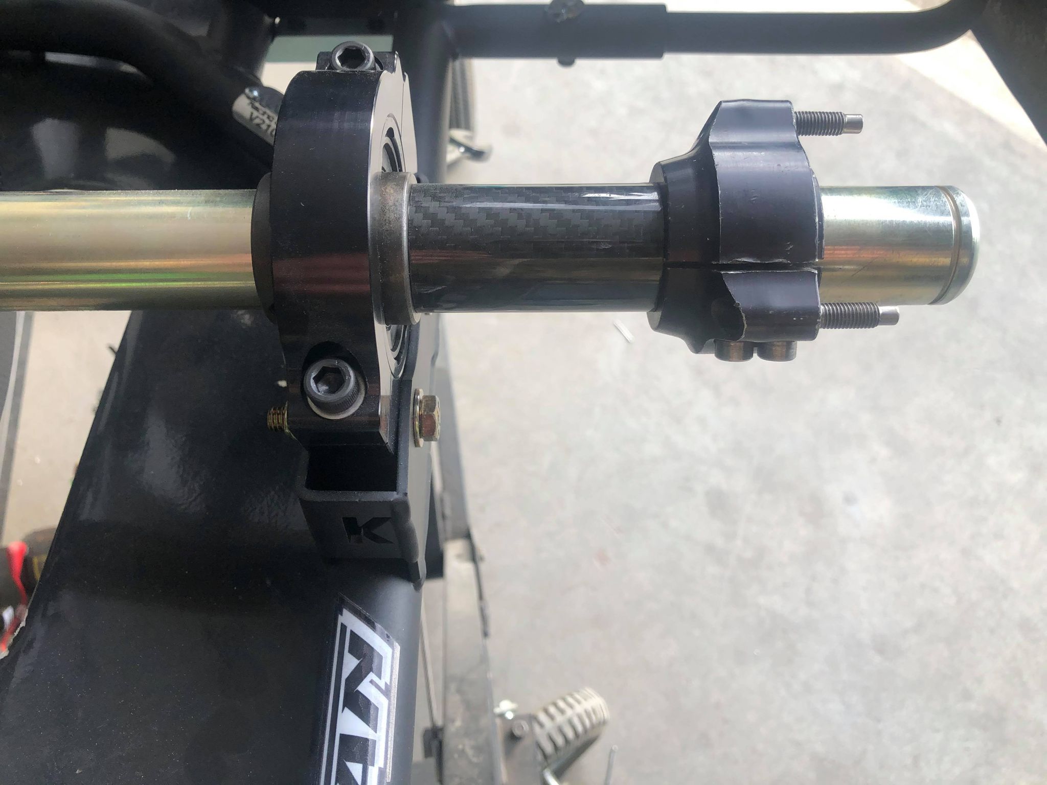 Premium carbon fiber axle sleeve fits Phantom APC standard hub | Buck ...