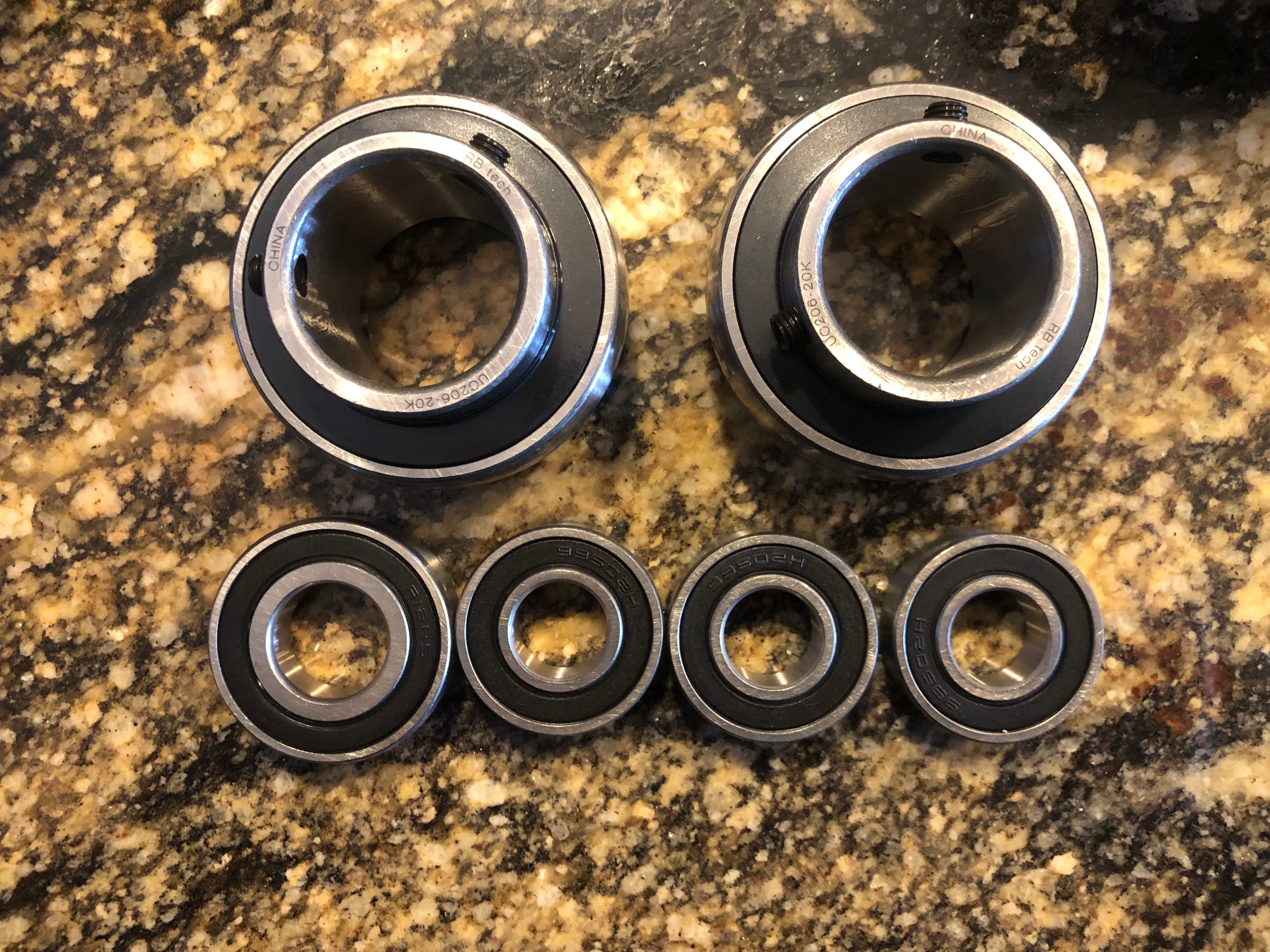 RB Tech 206 Bearing Set (Front and Rear) | Buck Wild Racing