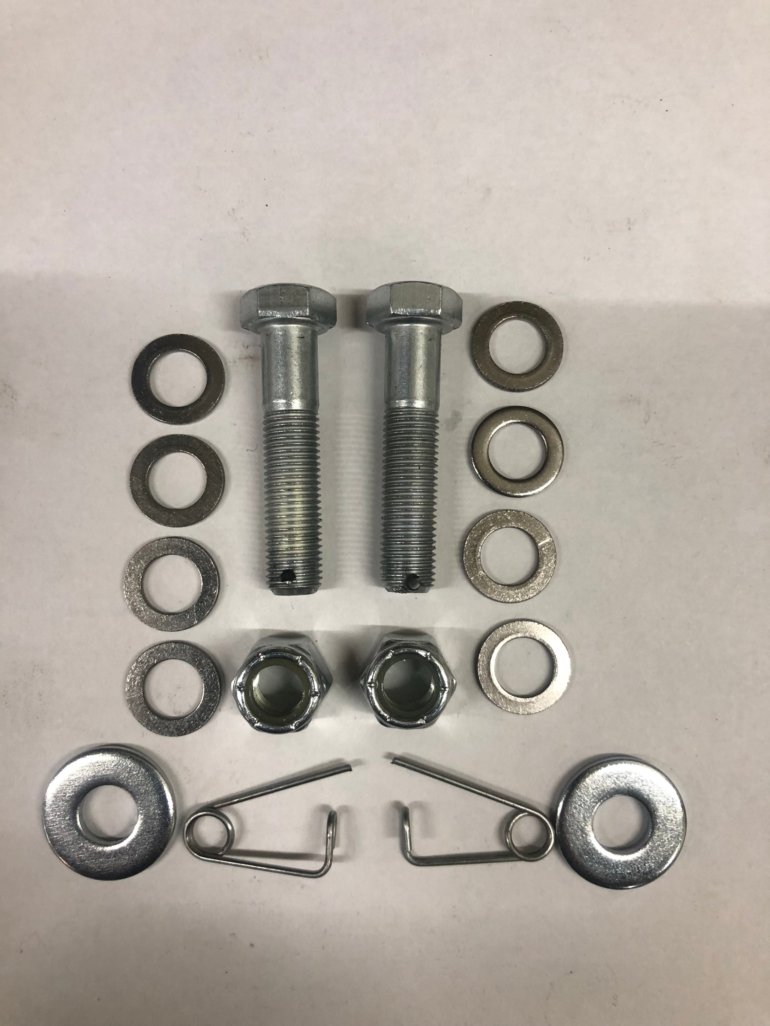 Tie Rod Bolts with Safety Clip and Washers | Buck Wild Racing